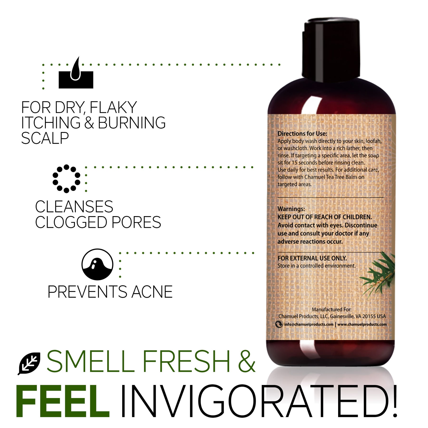 Chamuel Tea Tree Oil Branded Products – Chamuel Tea Tree Products