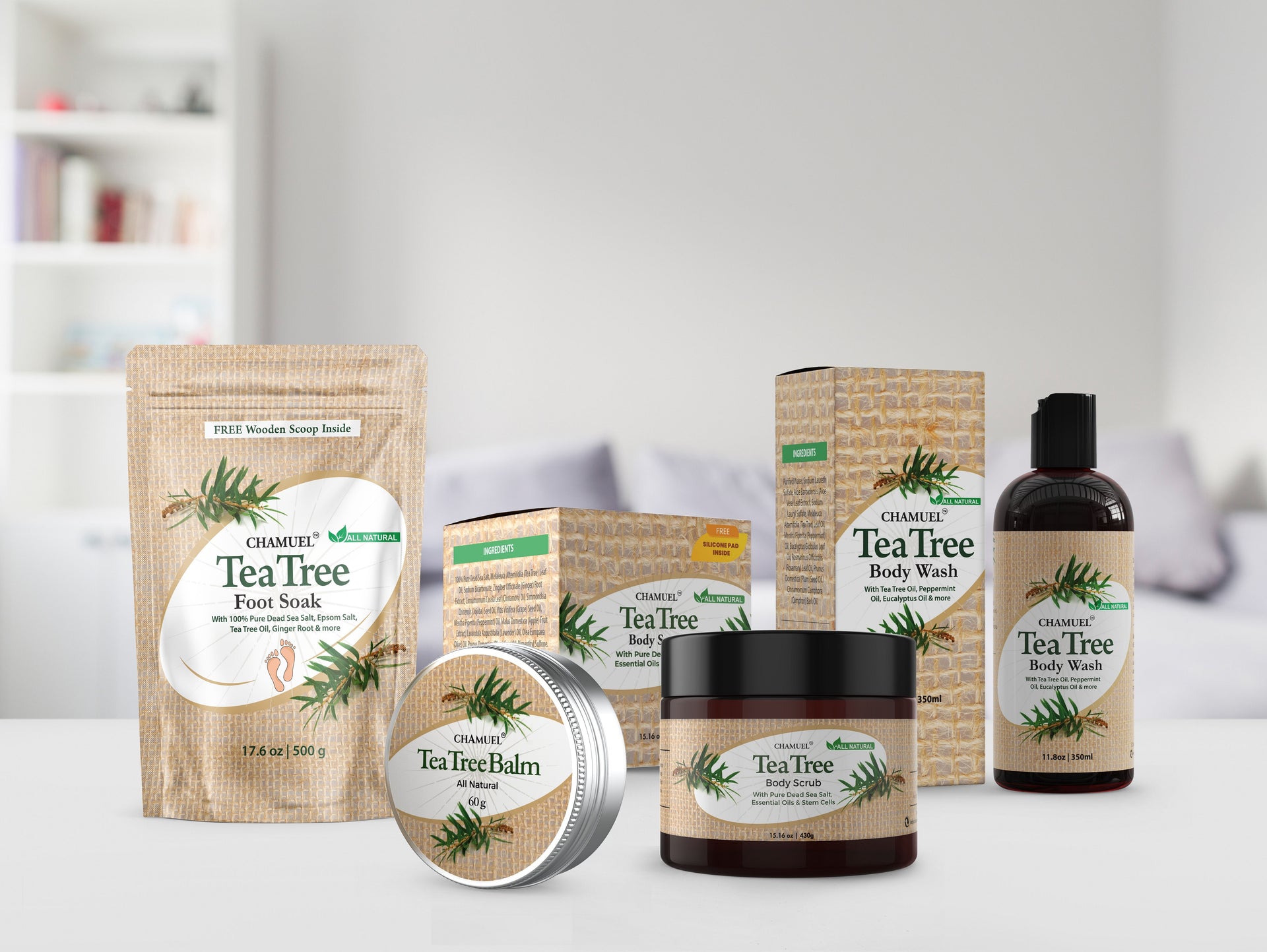 Chamuel Tea Tree Oil Branded Products – Chamuel Tea Tree Products